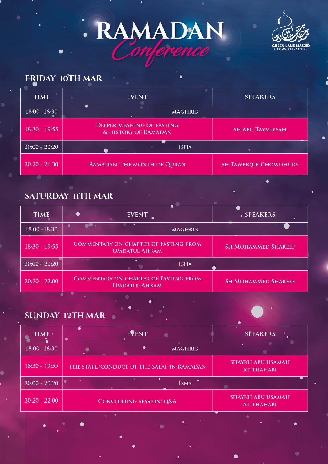 Ramadan Conference 2023 - Ramadan Revolution